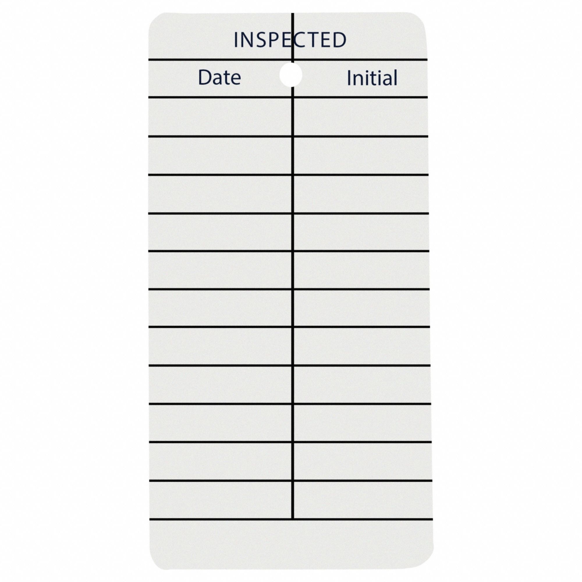 Inspection, 2 in Wd, Inspection Record Label - 9JXN8|LAB-T34 - Grainger