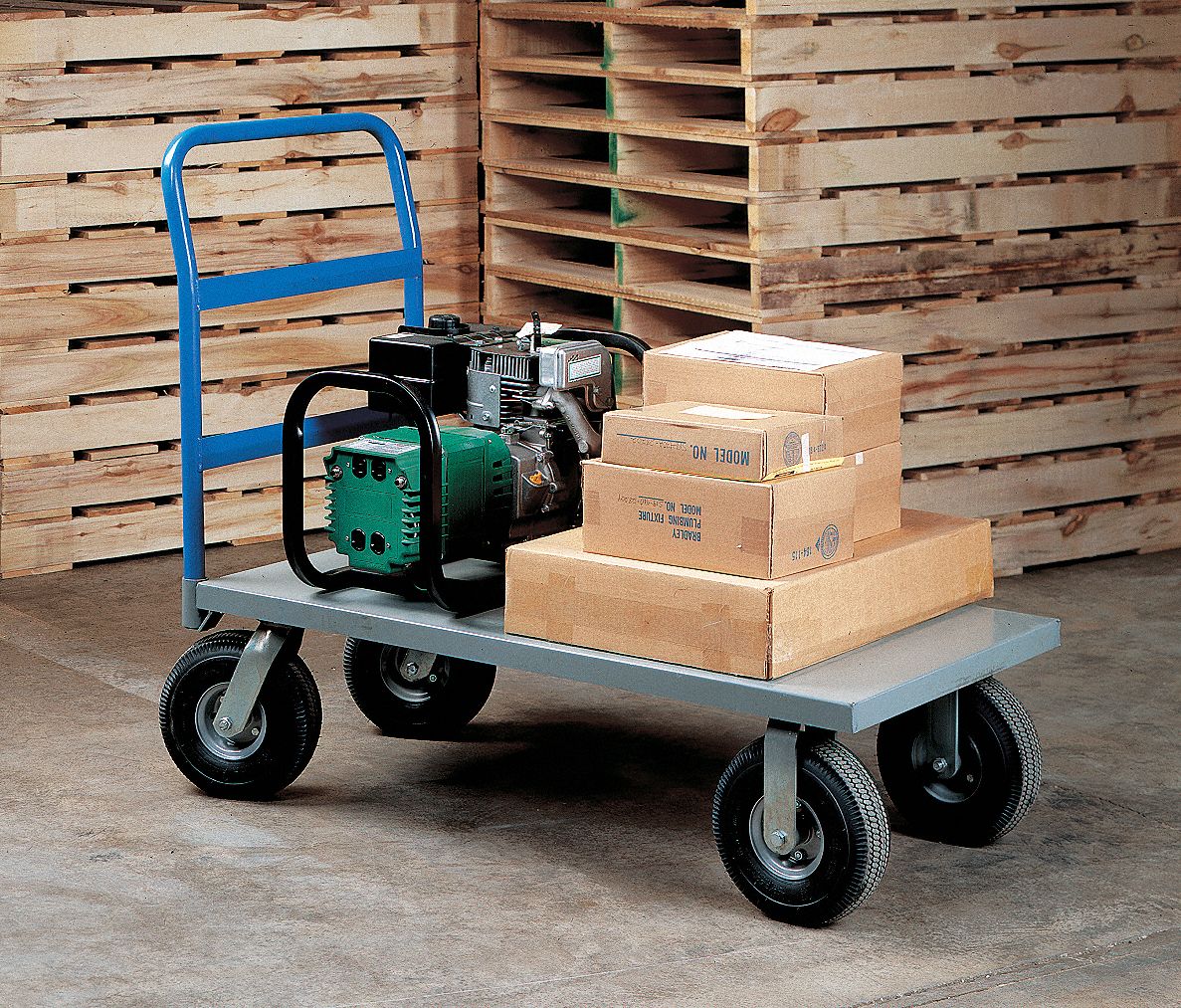 Standard Platform Truck, 1500 lb Load Capacity - Grainger