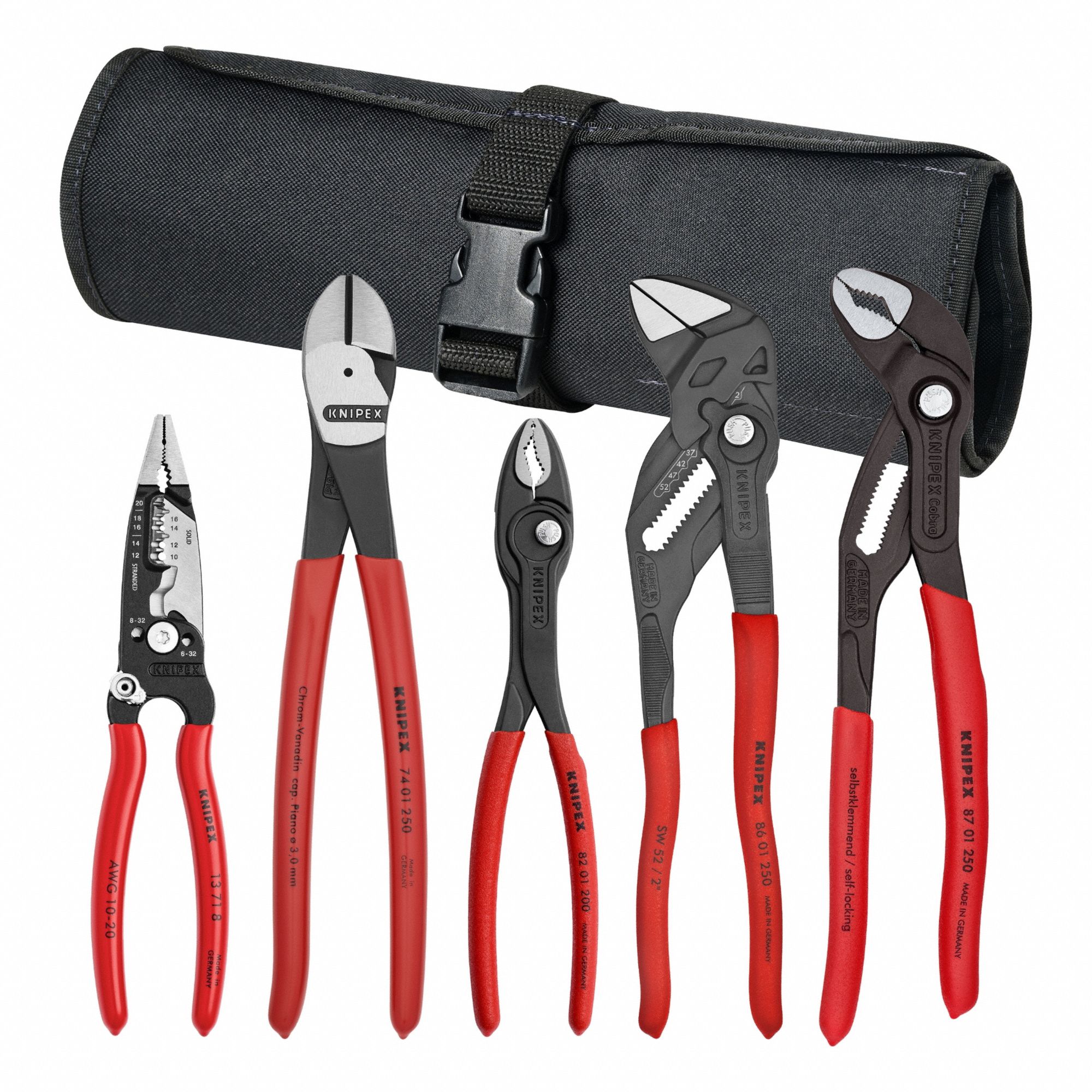 5 Pliers, Std Cushion Grip, Plier Set - 829X20|9K 00 80 150 US - Grainger
