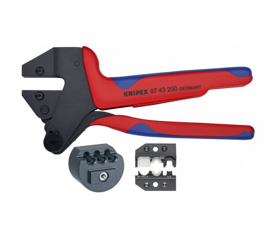 KNIPEX Kit Engarzador,Cable Solar,Para MC4 - Kits de Crimpadoras ...