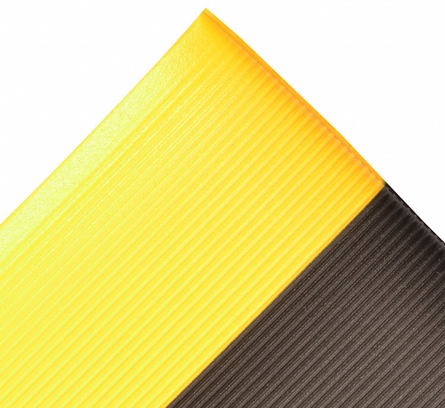 NOTRAX Antifatigue Runner: Ribbed, 3 ft x 60 ft, 1/2 in Thick, Black ...