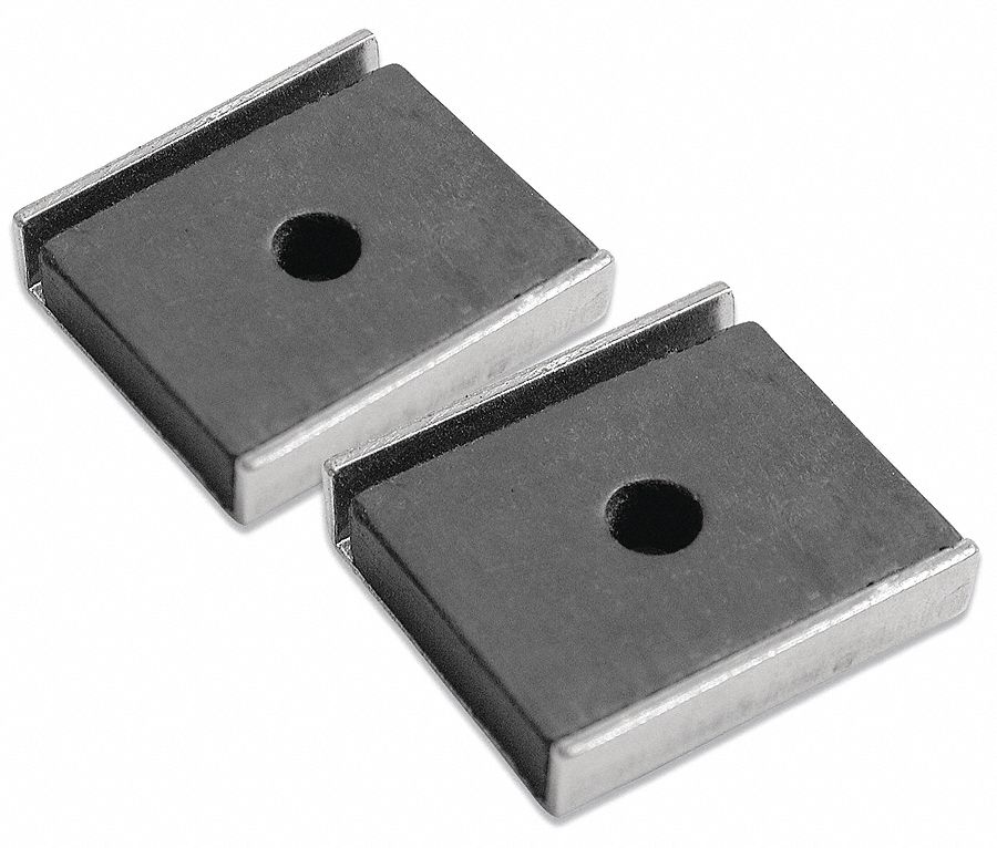 Encased, 1 in Wd, Ceramic Magnets - 9LDN9|7220 - Grainger