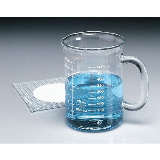 Heavy Duty Beaker, Low Form, 1000mL/32 oz, Low Form, 100 to 900mL ...