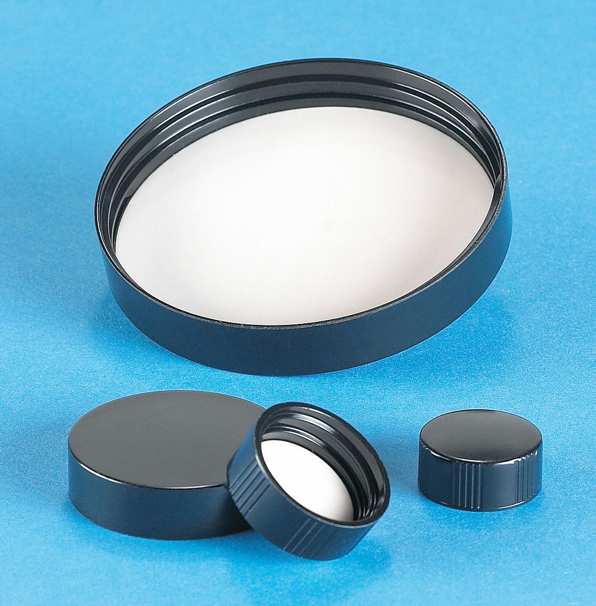 53 mm Dia, Black, Cap - 8FEP1|75204G-53400 - Grainger