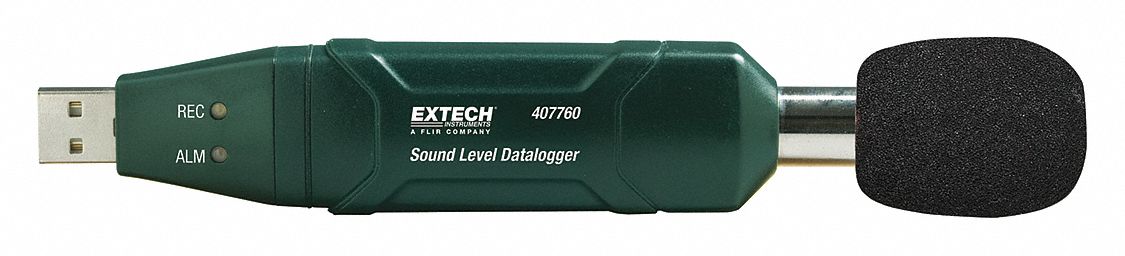 EXTECH, 30 dB to 130 dB, Sound Level Meters, Sound Level Meter - 9M871 ...
