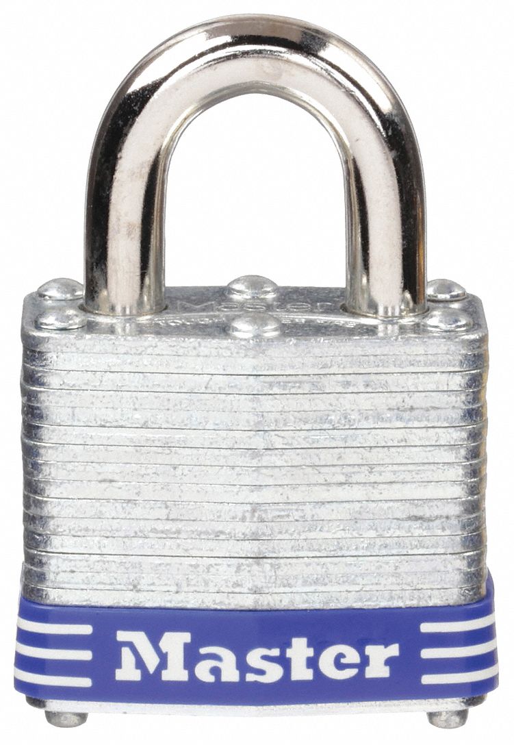 MASTER LOCK, Keyed Alike, Steel, Lockout Padlock - 9MAE7|3KABLU-0354 ...