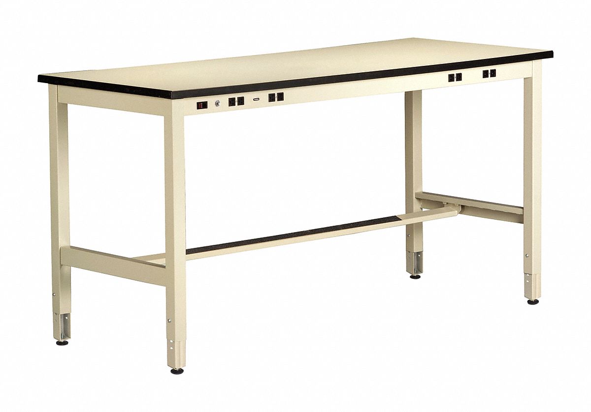 TENNSCO, Adj Ht, Laminate, Workbench - 9MAU7|TW-723634-NEA - Grainger