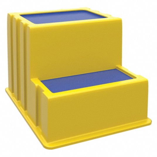 Step Stand,Yellow,20" H - Grainger