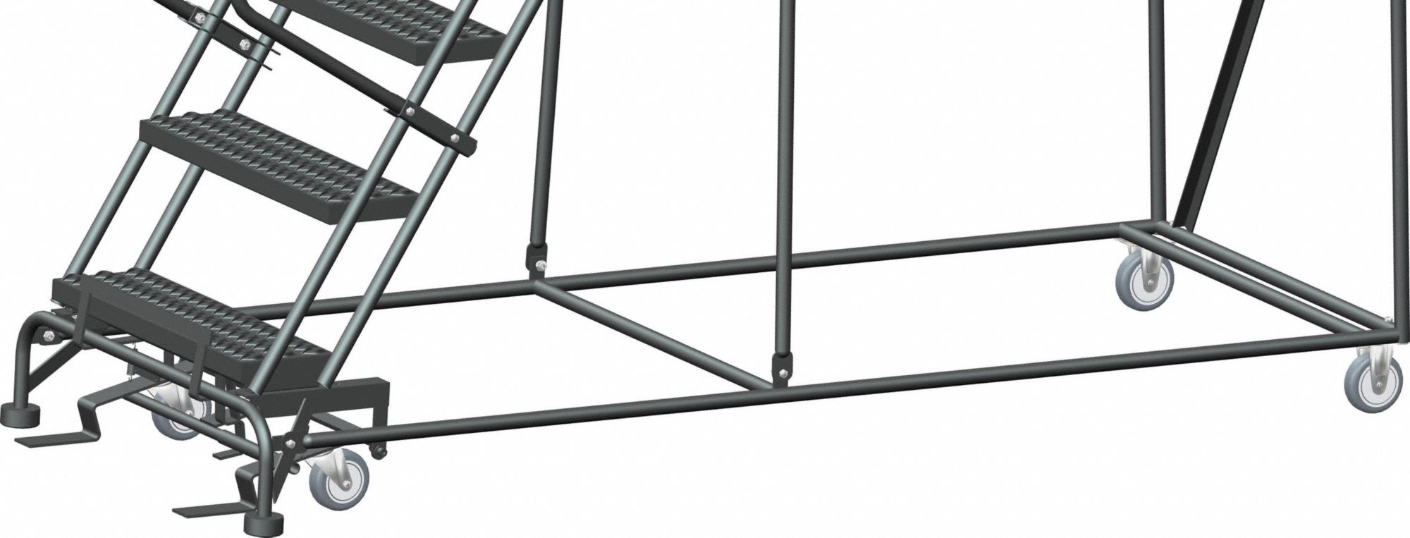 10 Step Rolling Platform Ladder – ZCGK