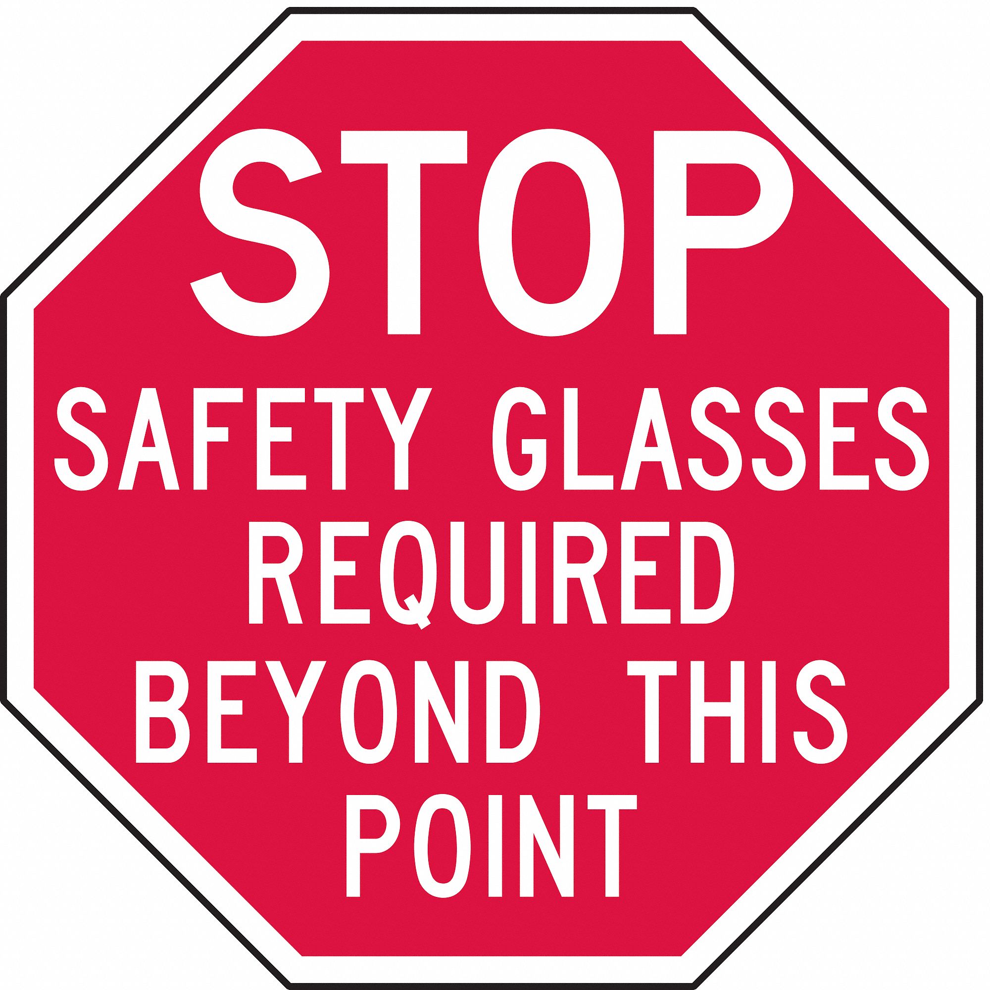 Aluminum, Mounting Holes Sign Mounting, Reflective Eye Stop Sign ... Aluminum, Mounting Holes Sign Mounting, Reflective Eye Stop Sign ...