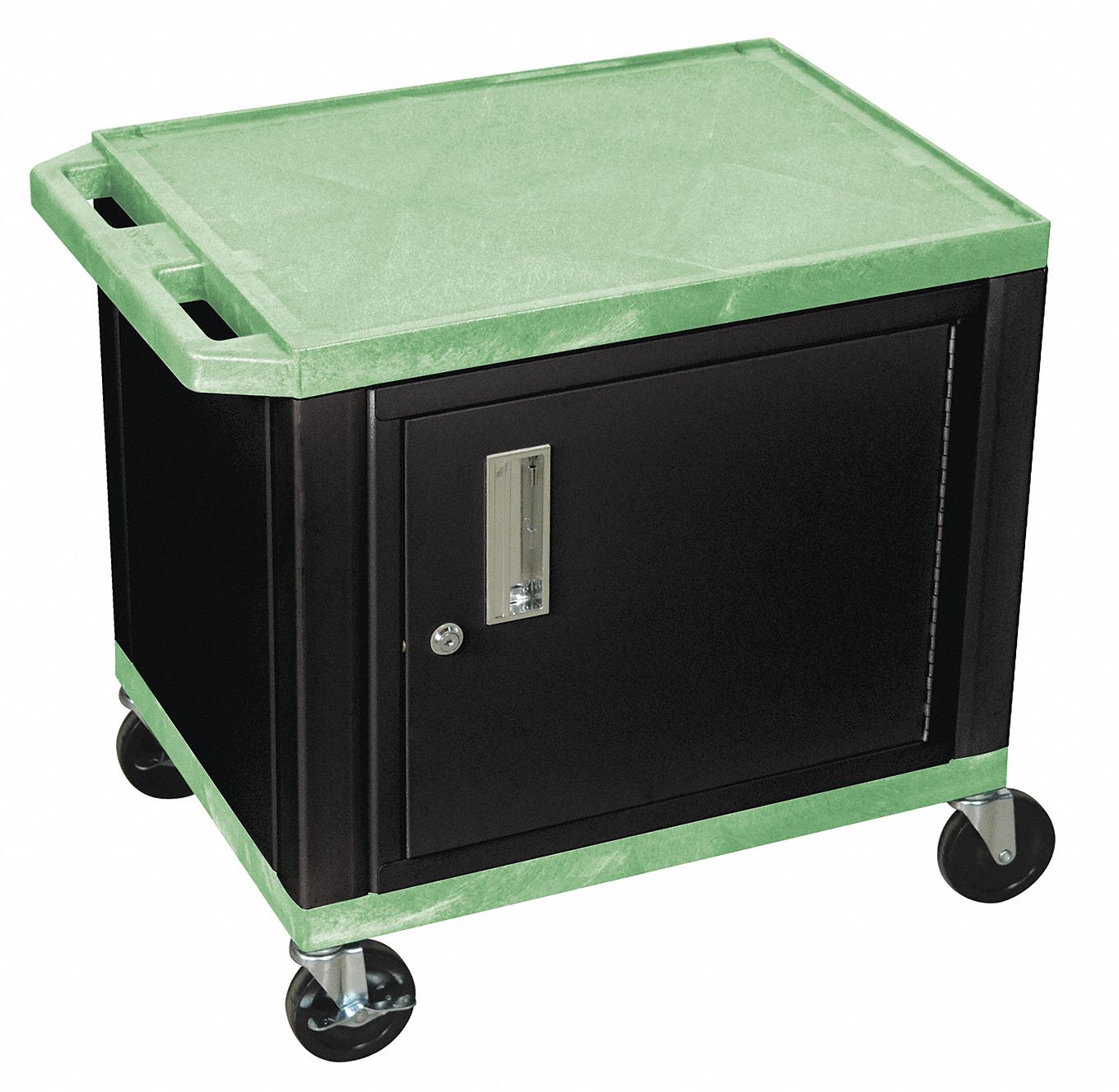 Audio-Visual Cart w/Electric, 200 lb Load Capacity, Number of Shelves 2 ...