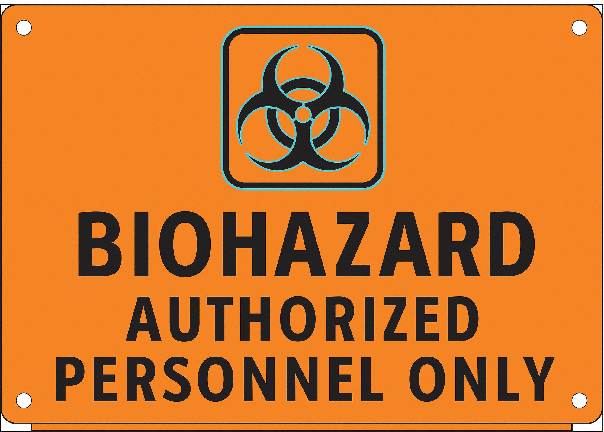 Aluminum, Biohazard Sign - 9UCE4|S111FA - Grainger
