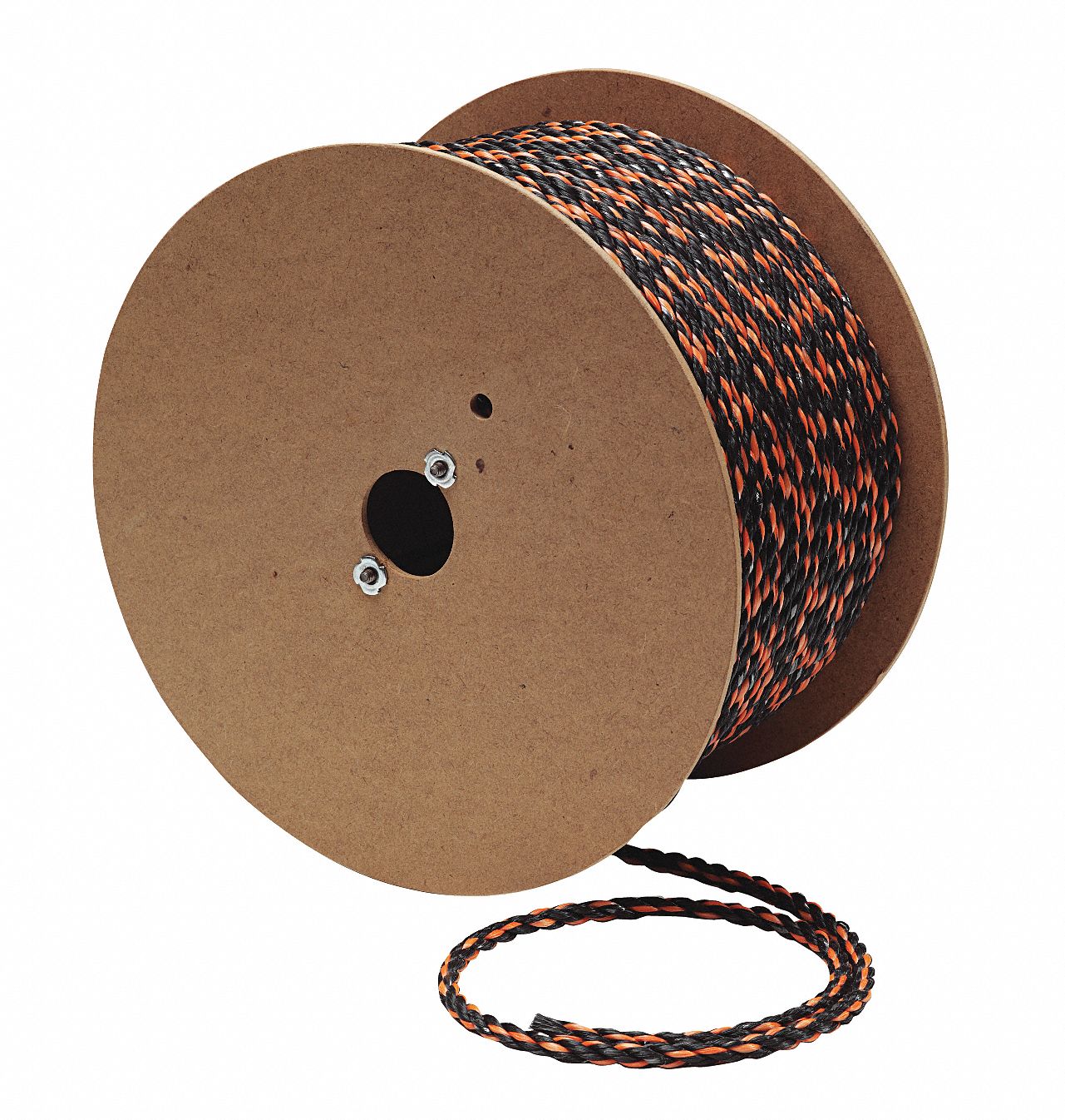 3/8 in dia. Polypropylene All Purpose Tying and Bundling Rope, Black ...