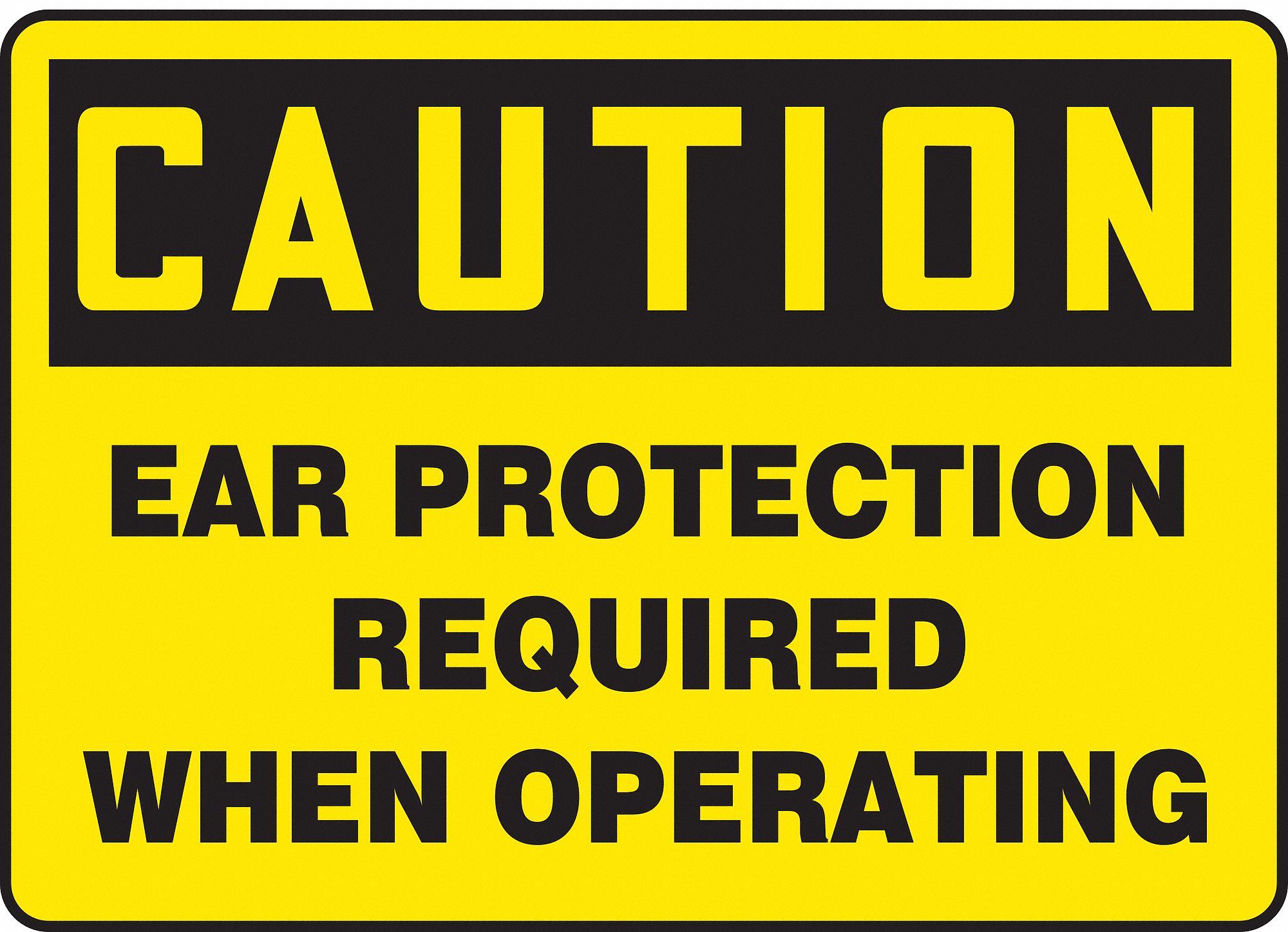 Vinyl, Adhesive Sign Mounting, Safety Sign - 8YC10|MPPE437VS - Grainger
