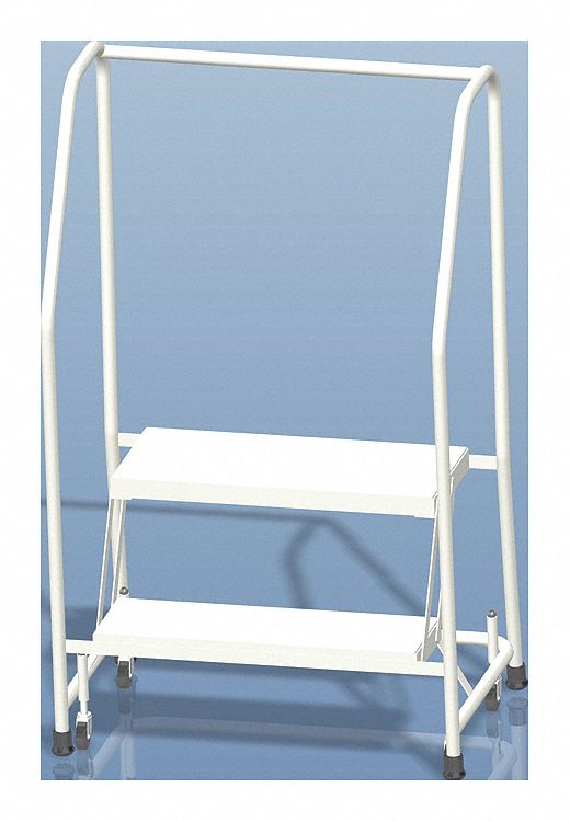 Rolling Ladder,Aluminum,19 In.H - Grainger