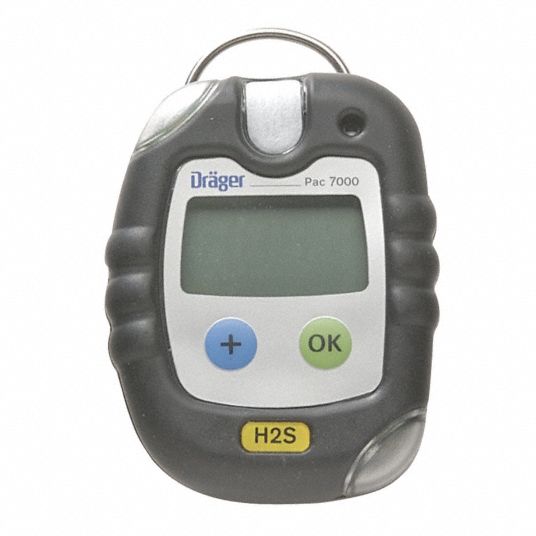 Single Gas Detector, 0 to 100 ppm Sensor Range, Audible, Visual and ...