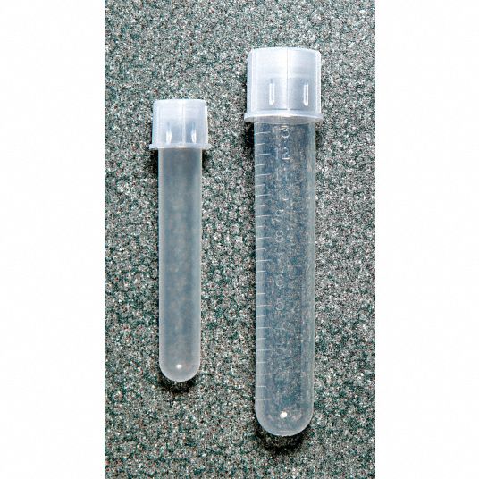 QORPAK Plastic, Test Tube, 5 mL, Polypropylene, Sterile, PK 1000 ...
