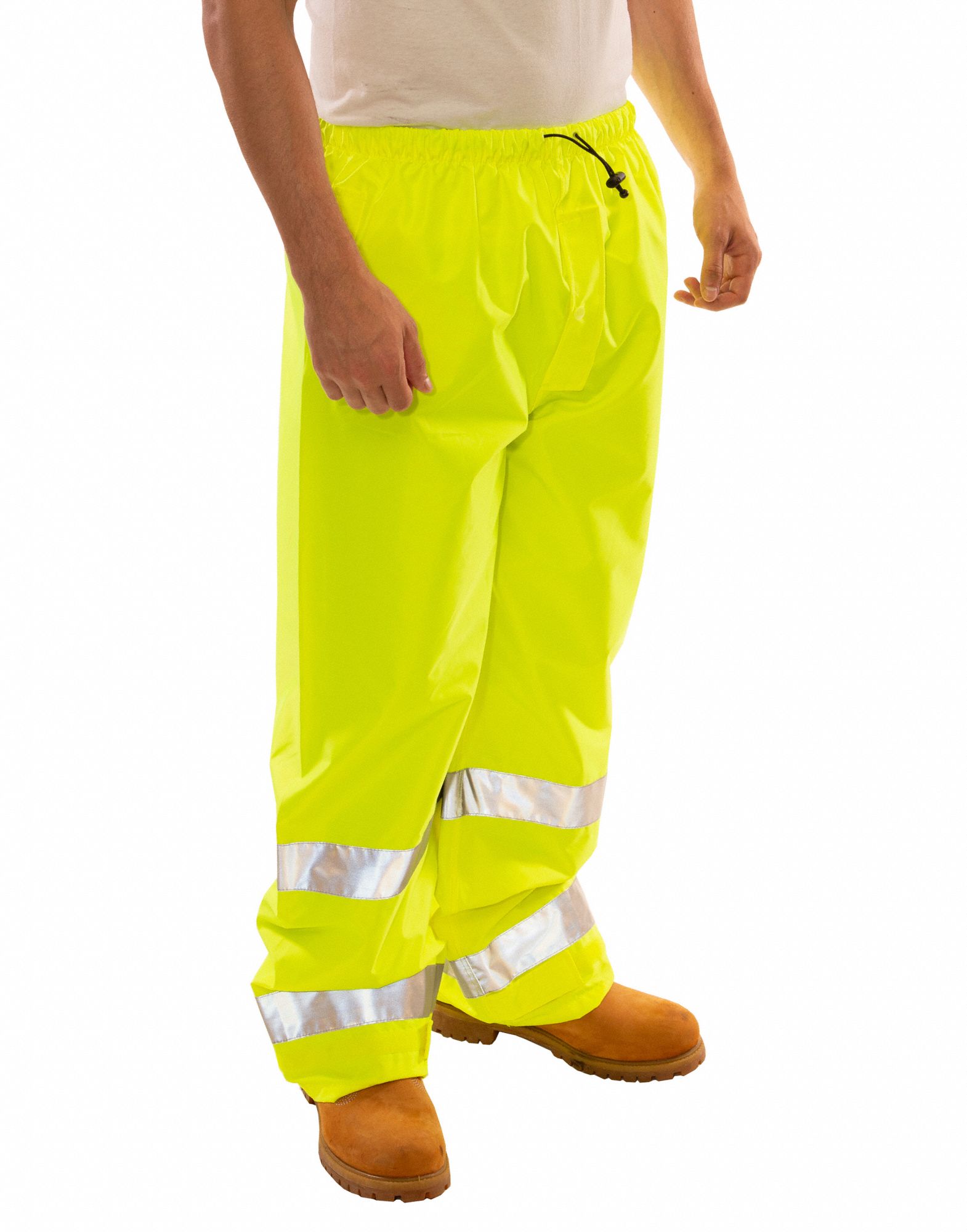 TINGLEY High Visibility Rain Pants: ANSI Class E, M ( 38 in x 29 in ...