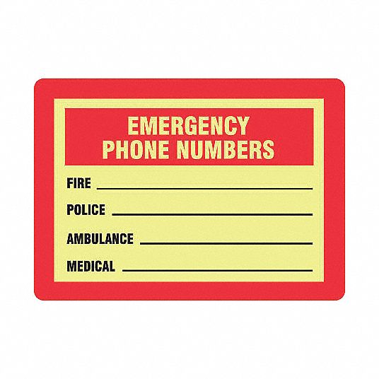 Fiberglass, 10 in x 14 in Nominal Sign Size, Fire Exit Sign - 9PNH3 ...