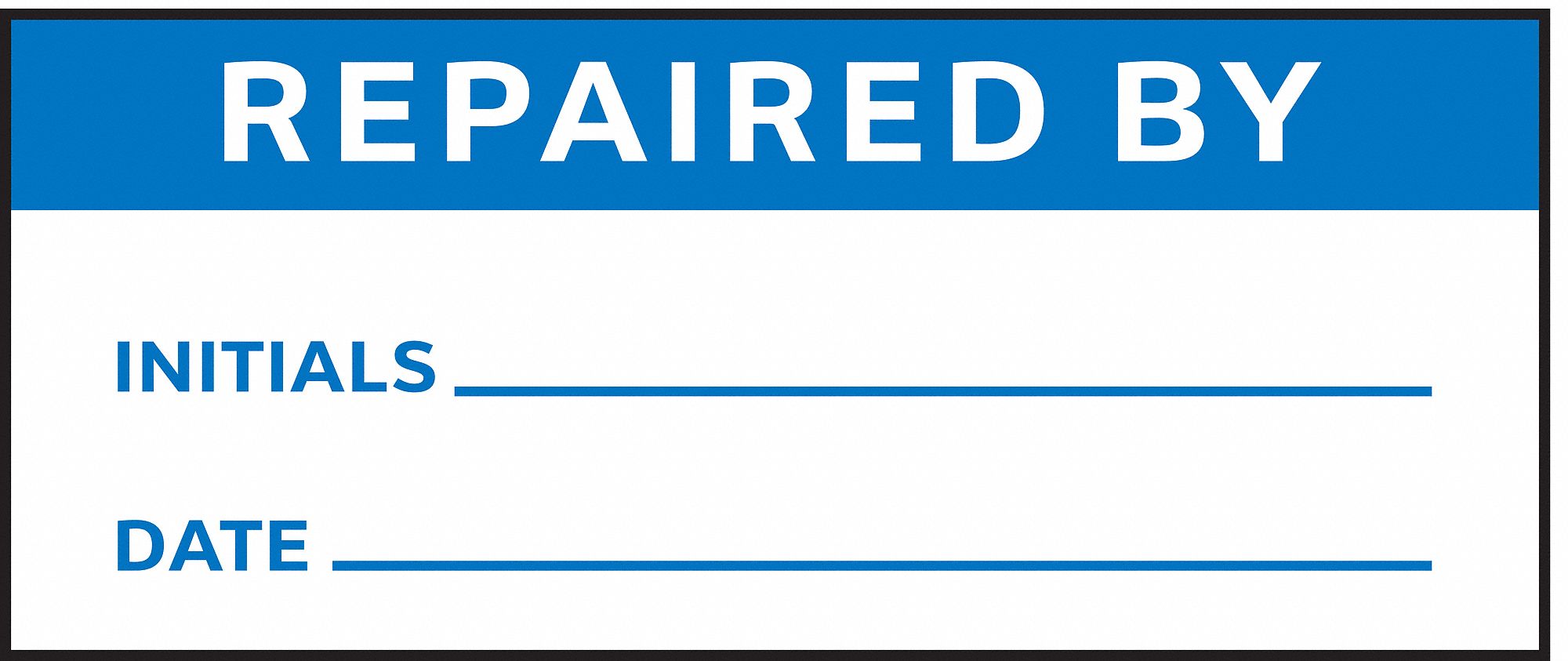 Repaired, 2 1/4 in Wd, Inspection Label - 9PWJ6|TCSL3-21013 - Grainger