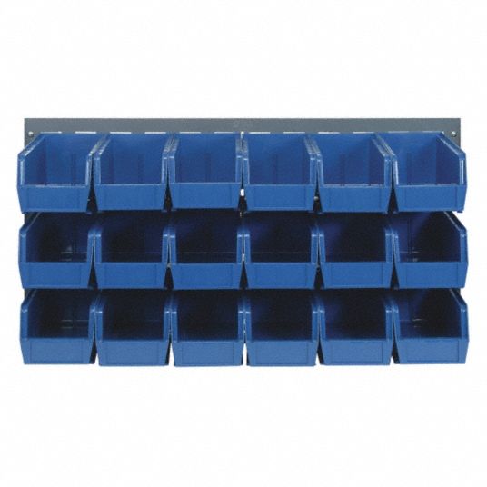 QUANTUM STORAGE SYSTEMS, 20 in x 36 in x 1/4 in, 1 Sides, Louvered ...