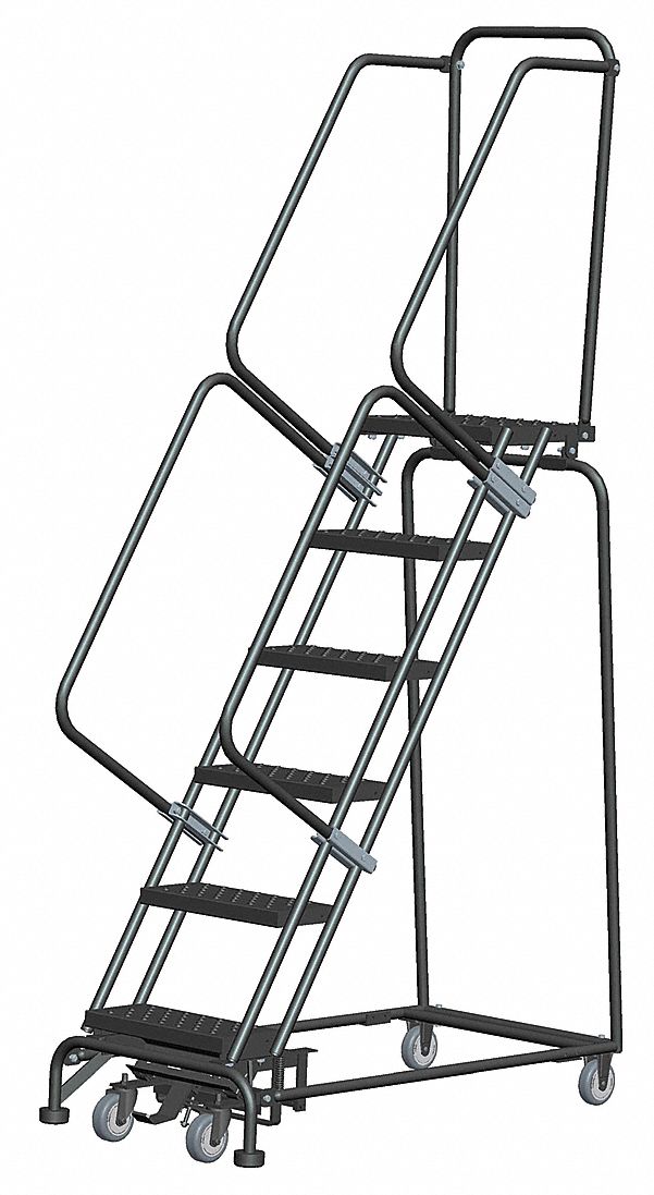 Slope Lockstep Roll Ladder,Steel,60 In.H - Grainger