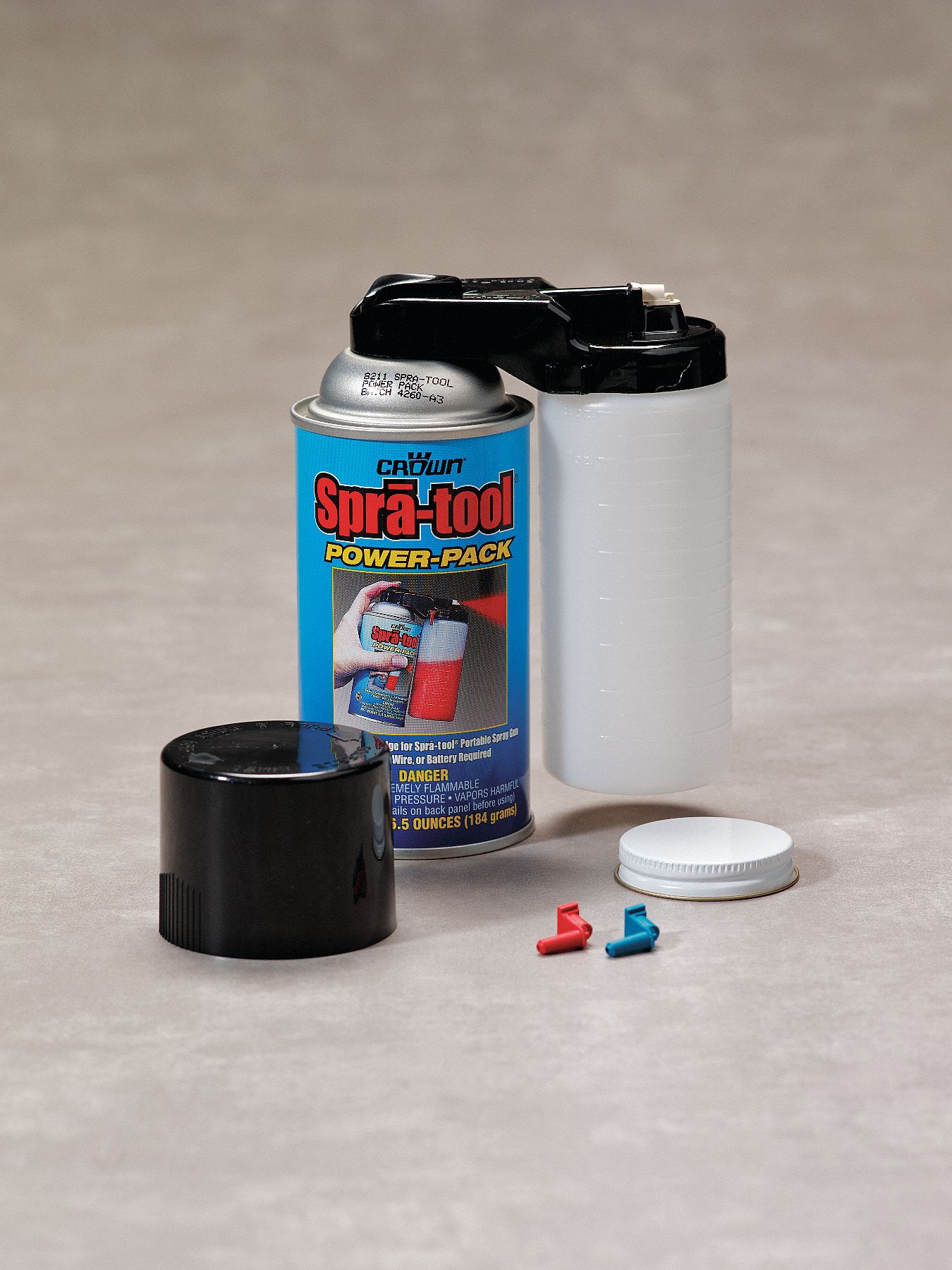 AERVOE, 6 in Lg, 1 3/4 in Wd, Compact Spray Gun Kit - 9RCN5|8209 - Grainger