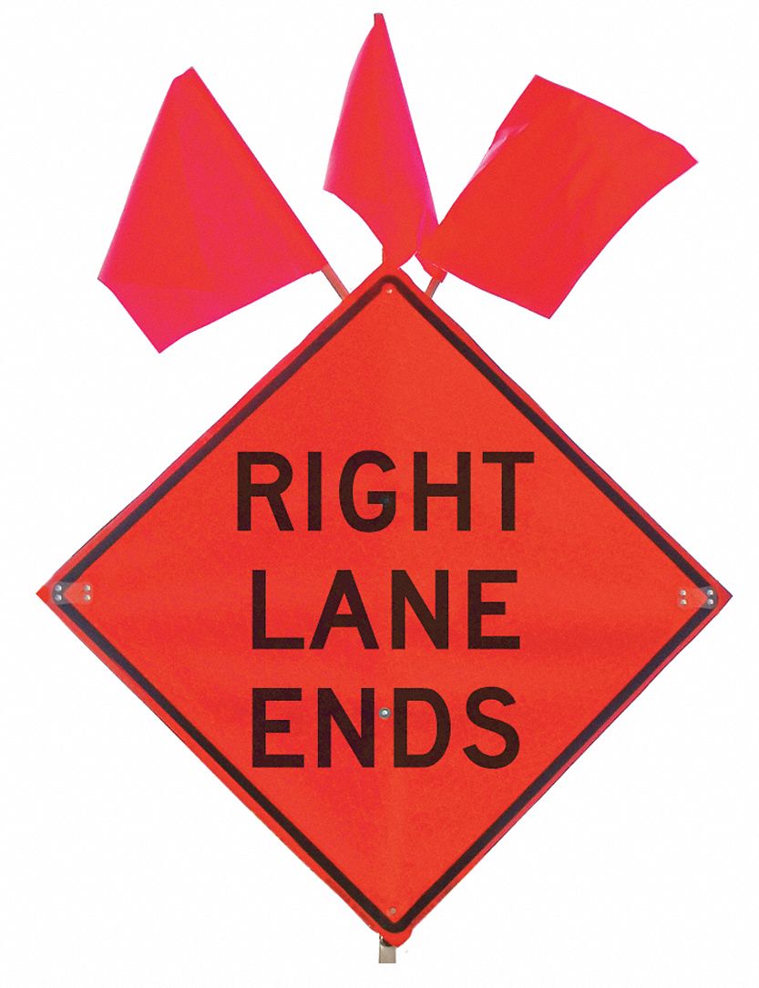 36 in x 36 in Nominal Sign Size, Vinyl, Traffic Sign - 9RW15|C/36-SBFO ...