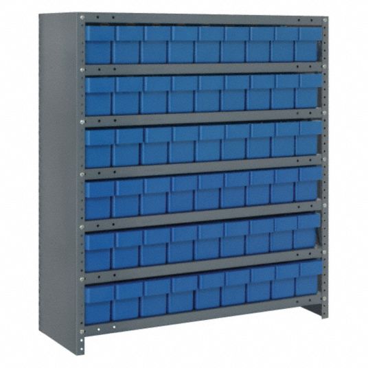 QUANTUM STORAGE SYSTEMS, 36 in x 18 in x 39 in, 1 Usable Sides ...