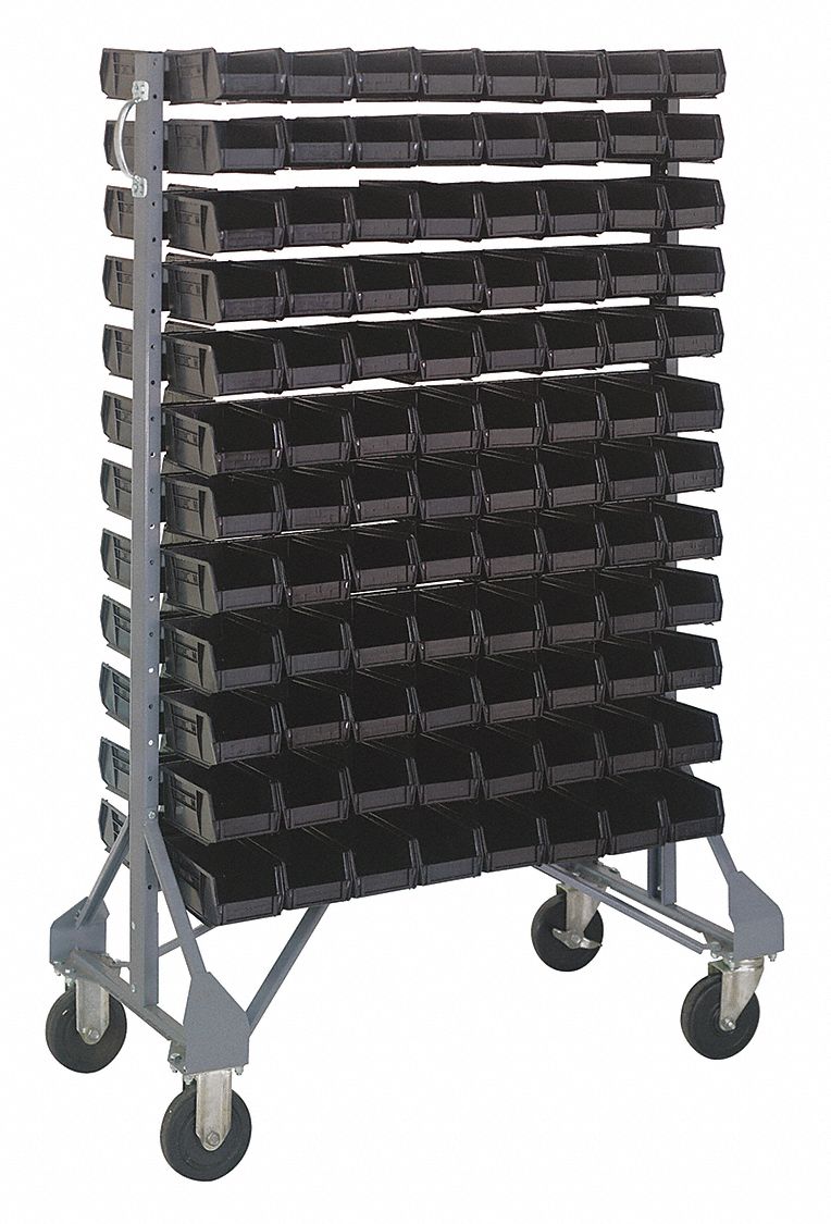 QUANTUM STORAGE SYSTEMS, 20 in x 36 in x 53 in, 192 Bins, Mobile Bin ...