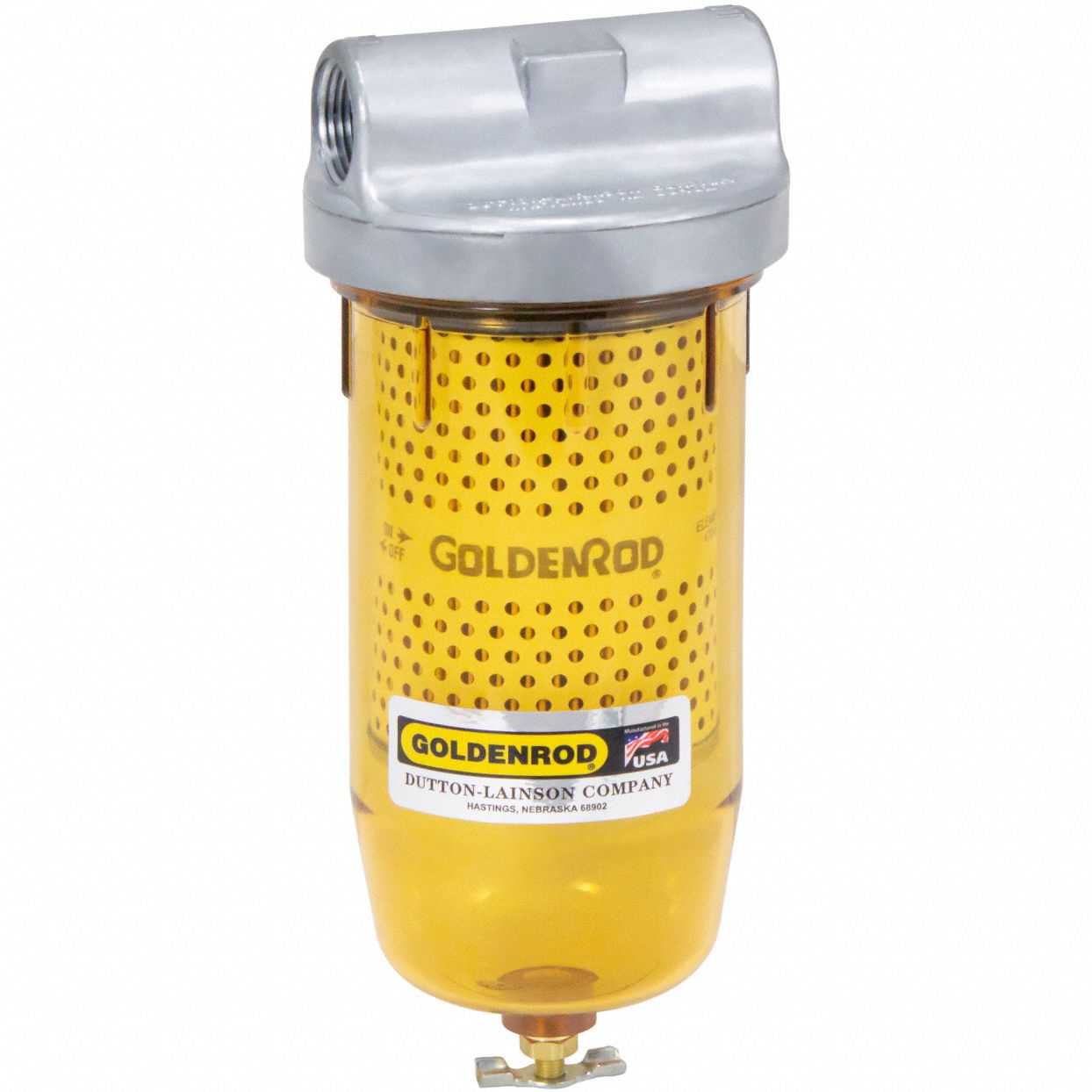 GOLDENROD, Fuel Filter Kit, Particulate, Fuel Tank Filter - 9T090|495-3 ...