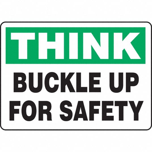 ACCUFORM Motivational Safety Sign, Retroreflective Grade Not ...