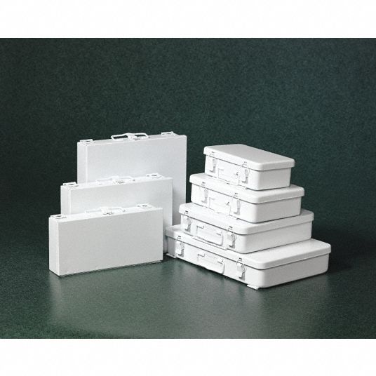 White, Empty First Aid Case - 9TPY5|34B10EB - Grainger
