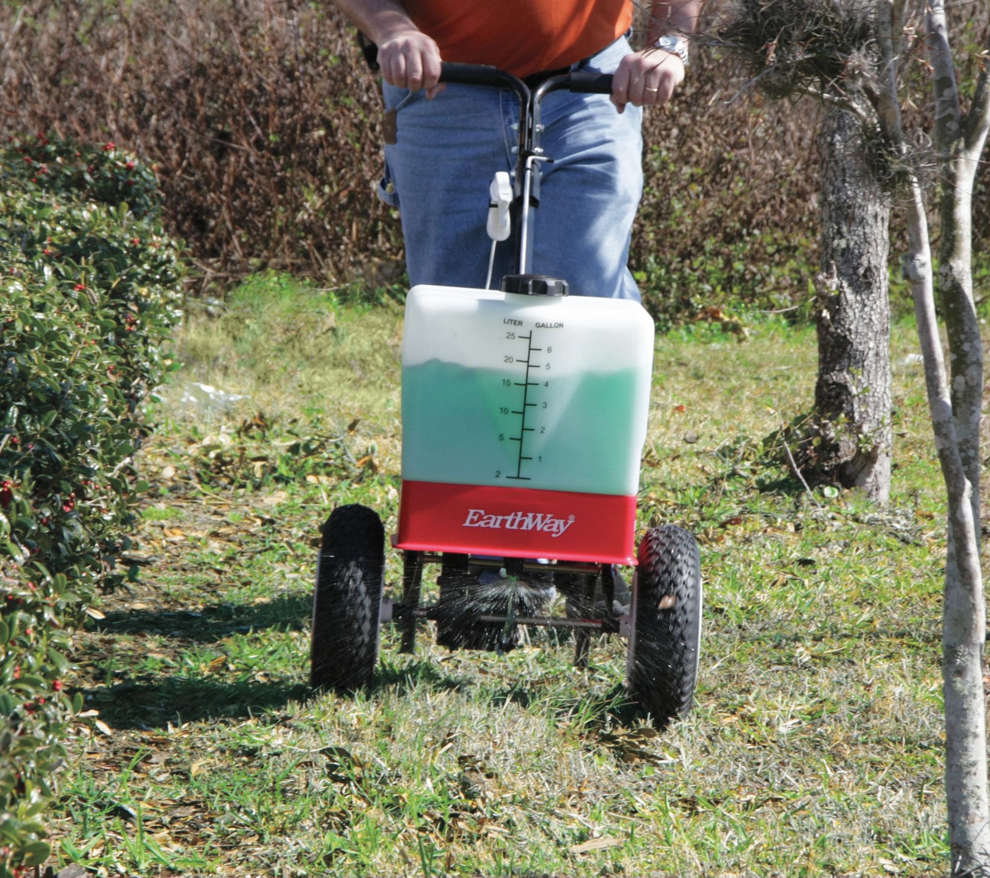 EARTHWAY Push Sprayer, Liquid Materials - 9TUW0|S25 - Grainger