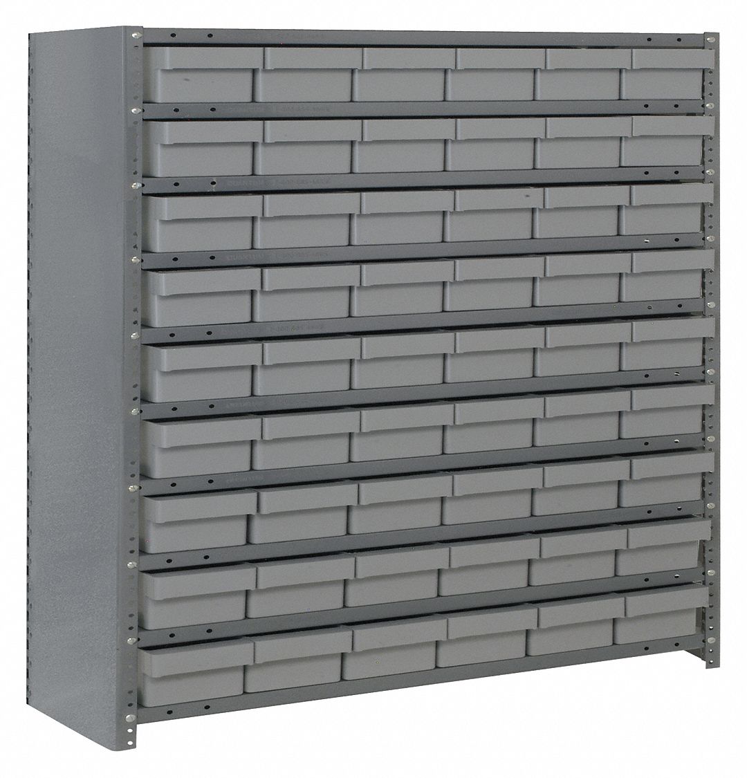 QUANTUM STORAGE SYSTEMS, 36 in x 12 in x 39 in, 1 Sided, Enclosed Bin ...