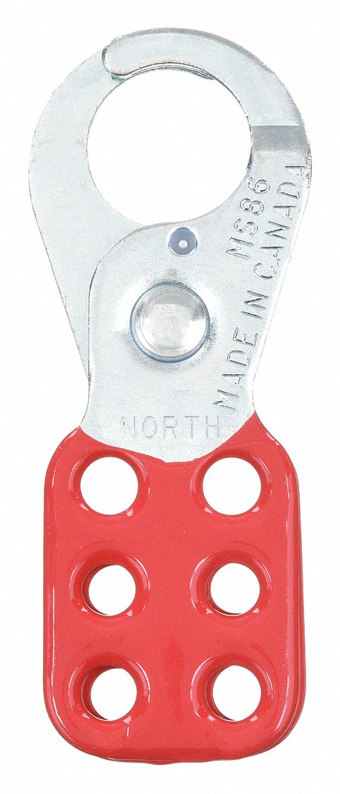 Lockout Hasp, Scissor-Action Lockout Hasp Style, Steel - Grainger
