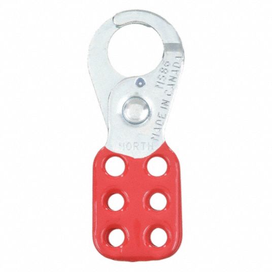 Lockout Hasp, Scissor-Action Lockout Hasp Style, Steel - Grainger