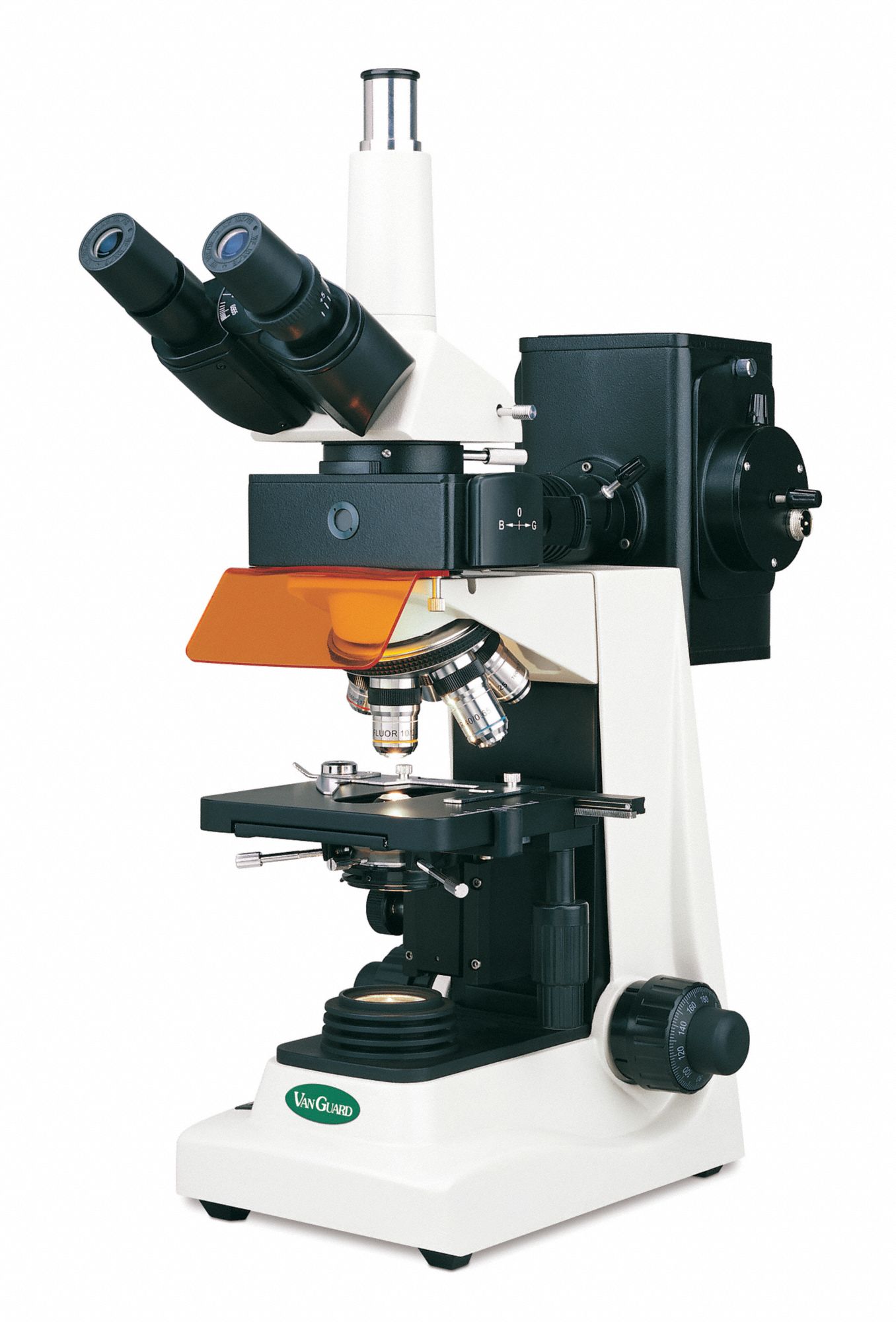 Microscope, Trinocular, Light Source Fluorescent - Grainger