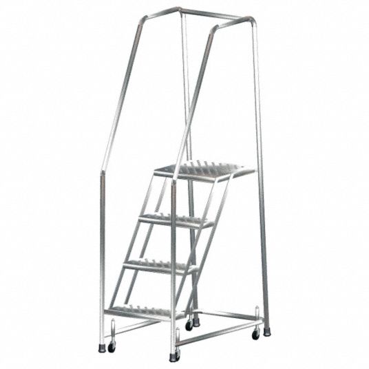 Roll Ladder,T304 Stainless Steel,40 In.H - Grainger