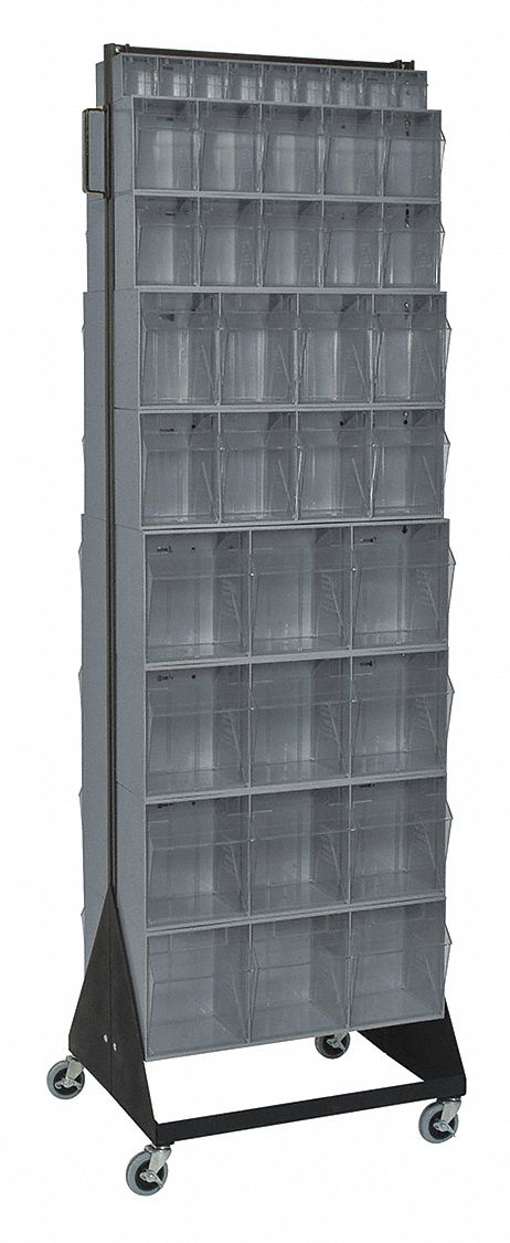 QUANTUM STORAGE SYSTEMS, 20 1/4 in x 23 5/8 in x 75 in, Freestanding ...