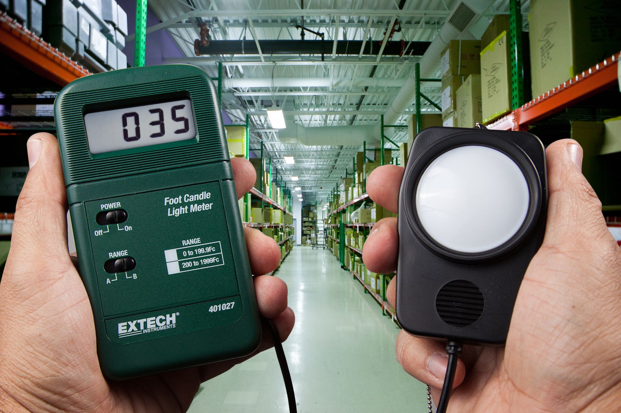 EXTECH Digital Light Meter Pocket Extech - 9W538|401027 - Grainger