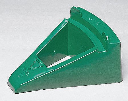 GRAINGER APPROVED Drum Wedge, Polyethylene, Overall Length 12", For ...