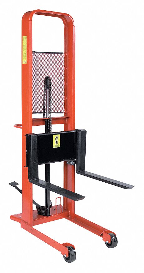 WESCO Hydraulic Stacker, 1000 lb Load Capacity - 9WDR3|260037 - Grainger