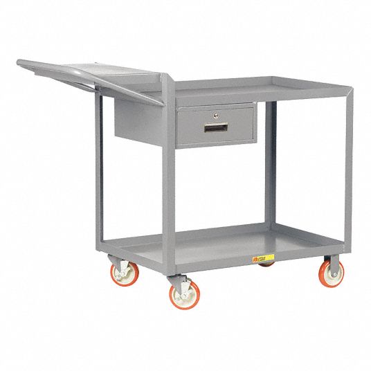 Order Picking Cart with Drawer, Load Capacity 1200 lb, Number of ...