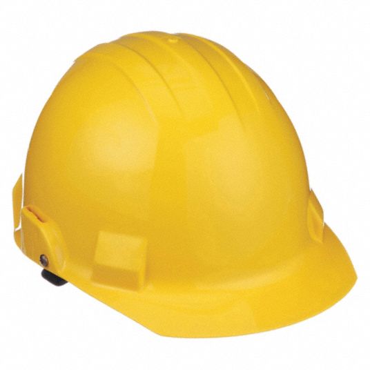 Yellow, No Graphics, Hard Hat - 9WF85|A-1 YELLOW - Grainger