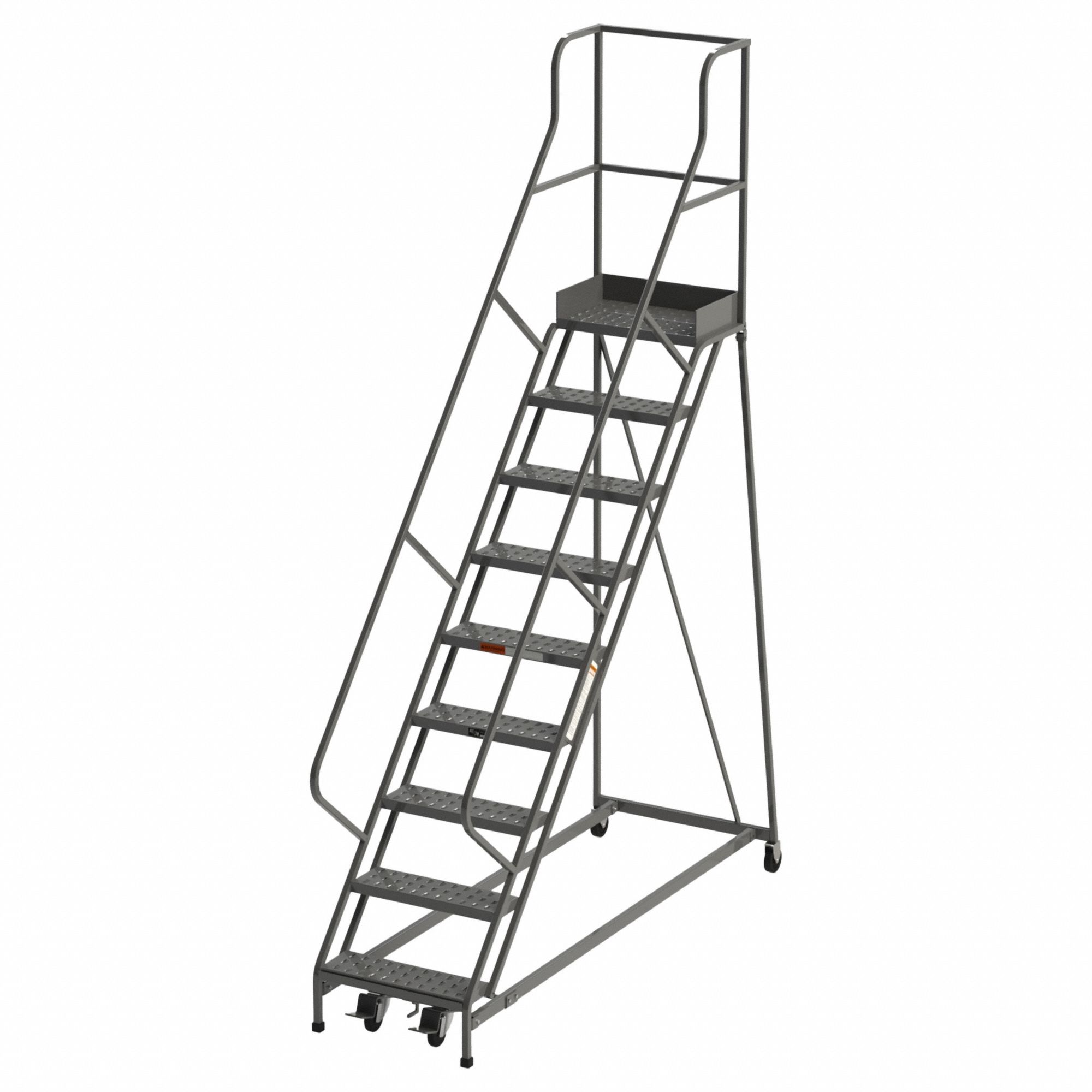 EGA, 7.5 ft Platform Ht, Unassembled, Rolling Ladder - 8PF66|CA-Z056 ... EGA, 7.5 ft Platform Ht, Unassembled, Rolling Ladder - 8PF66|CA-Z056 ...