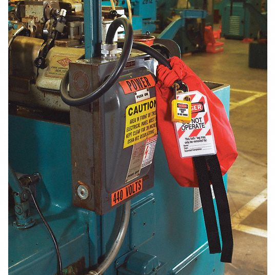 MASTER LOCK Oversize Plug and Hoist Control Lockout, Nylon - 3WPF5 ...