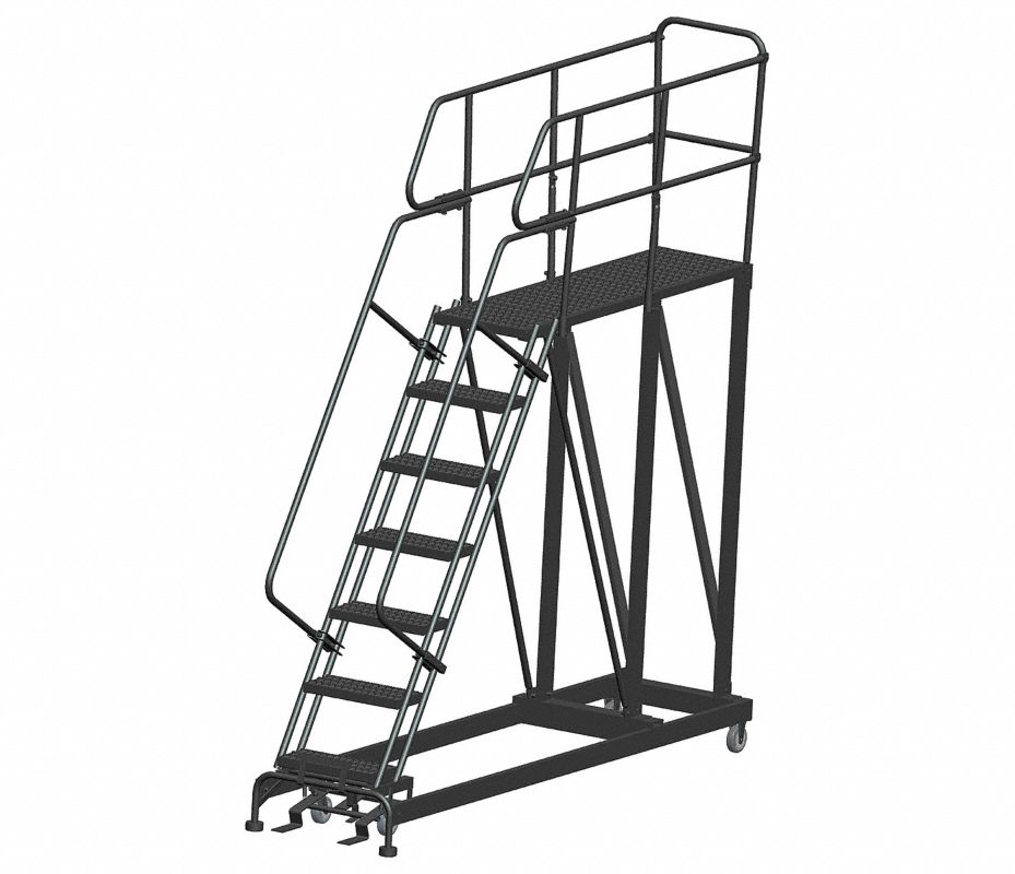BALLYMORE Plataforma de Trabajo Rodante, 60", 24", Acero - 9WX62 | SEP7 ...