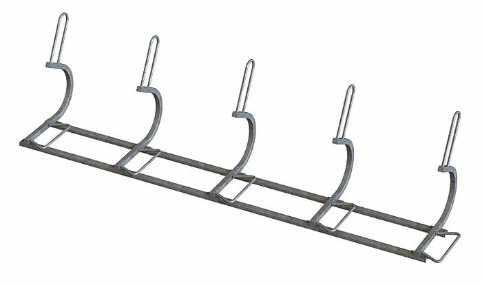 Bike Rack Sentry,5 Bikes - Grainger