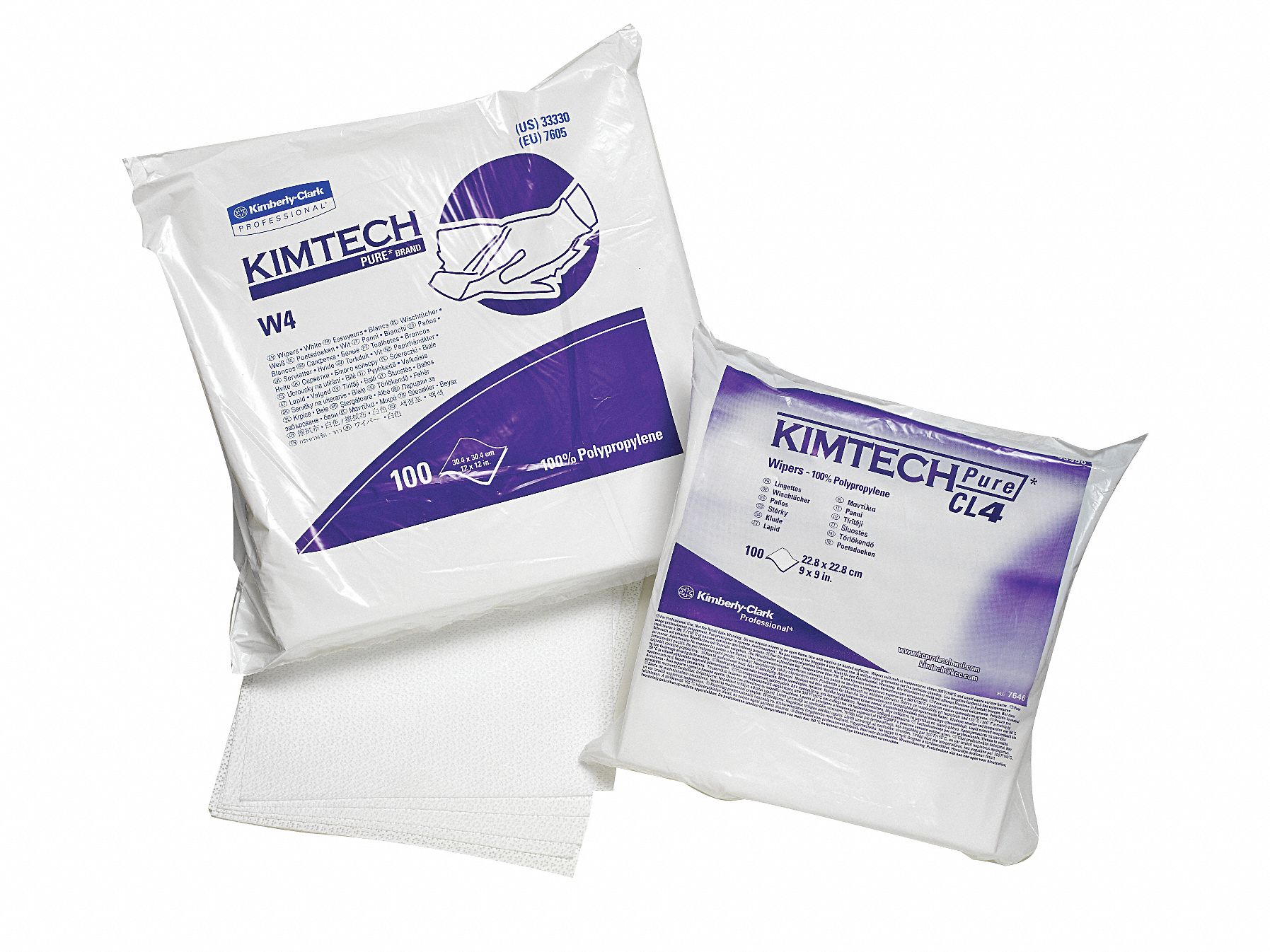 KIMBERLY-CLARK, Soft Pack, White, Critical Task Wipes - 9VNU7|10329560/ ...